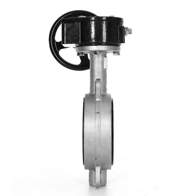 6 Inch Gearbox Stainless Steel EPDM Seat Butterfly Valve for Water ...