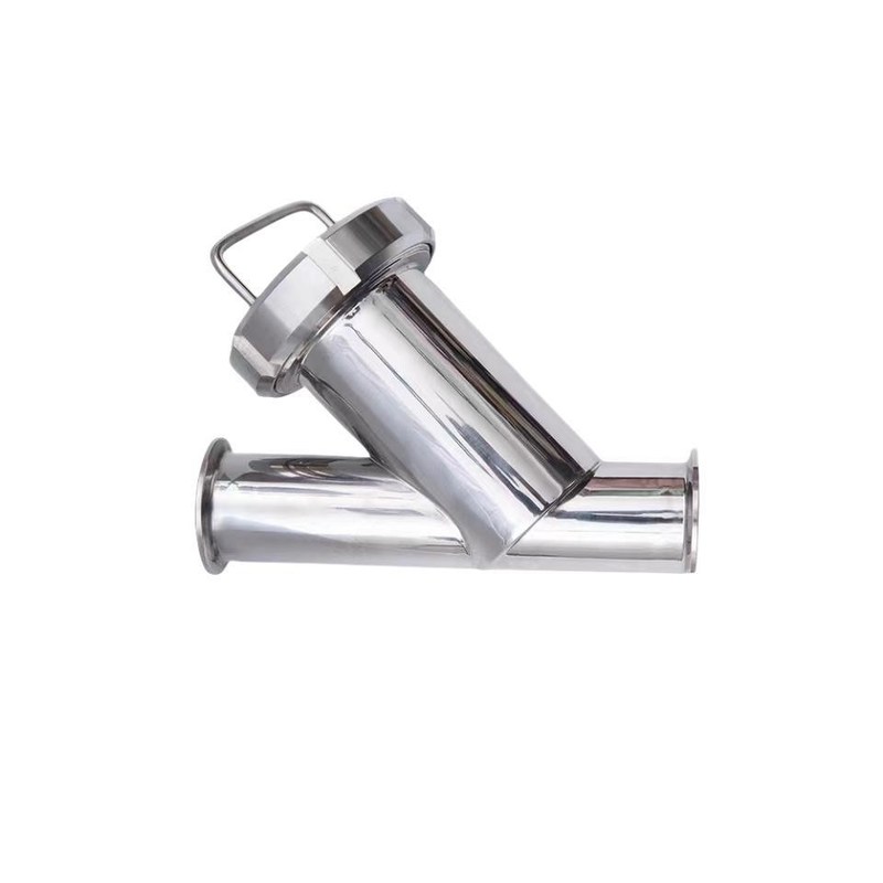 DIN Standard Stainless Steel Sanitary Tri Clamp Filter Y Type Strainer ...