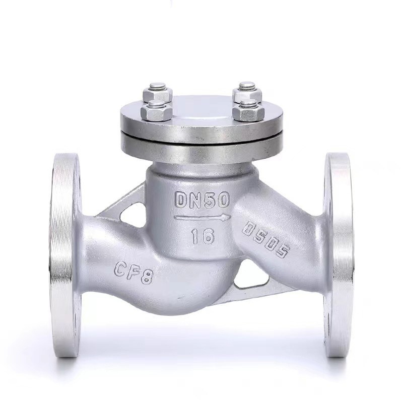 Full Bore Stainless Steel Hard Seal Flanged Lift Check Valve for Normal ...
