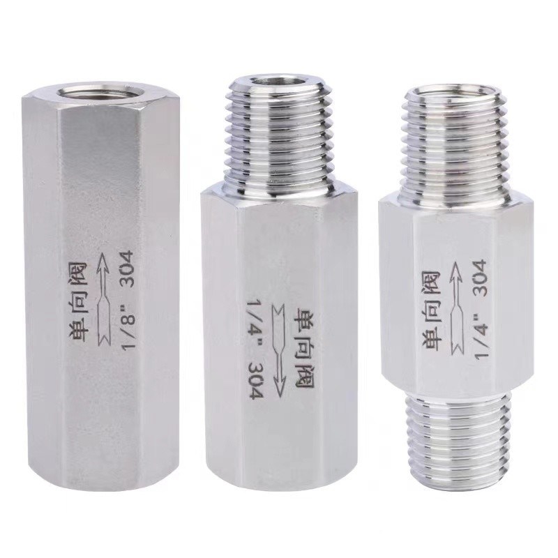 Customization Hydraulic Oil Check Valve One-Way Flow Control Valve with ...