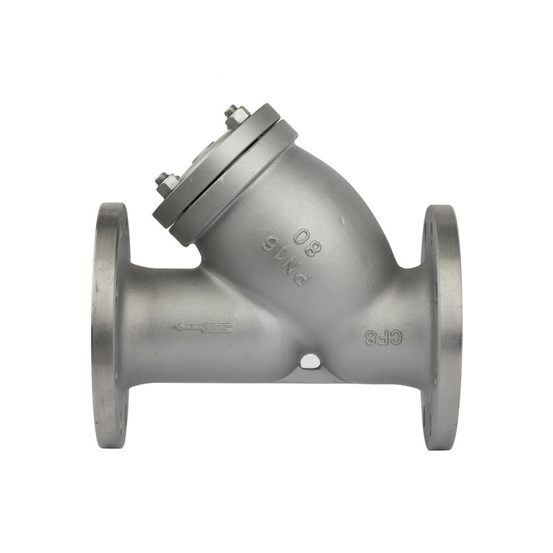 Full Bore Structure 316/304 Stainless Steel Y Type Flange Filter for ...