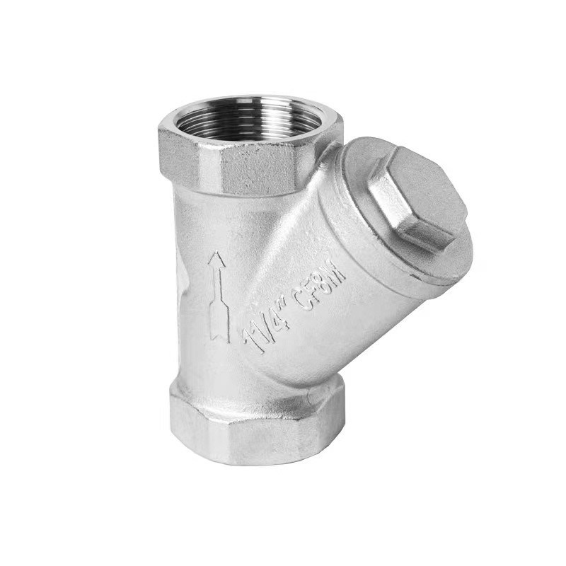 304/316 Stainless Steel Y Strainer with Thread End Water Valve Full ...