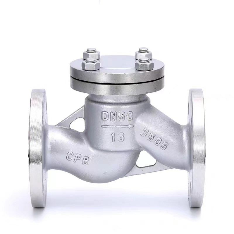 Full Bore Stainless Steel Hard Seal Flanged Lift Check Valve for Normal ...