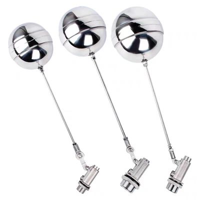 Stainless Steel Tank Float Valve 304 201 Ball For Hydraulic Valve