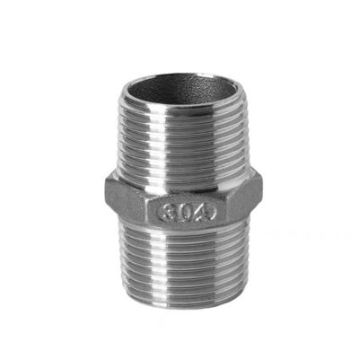 Pipe Connection DN8-DN100 Casting Pipe Fitting Nipple 3/4" with Thread ...