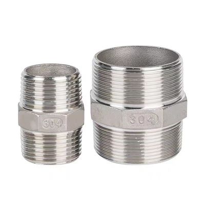 Pipe Connection DN8-DN100 Casting Pipe Fitting Nipple 3/4" with Thread ...