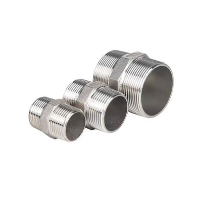 Pipe Connection DN8-DN100 Casting Pipe Fitting Nipple 3/4" with Thread ...