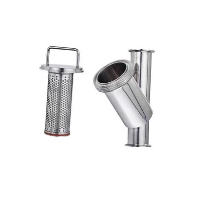 DIN Standard Stainless Steel Sanitary Tri Clamp Filter Y Type Strainer ...